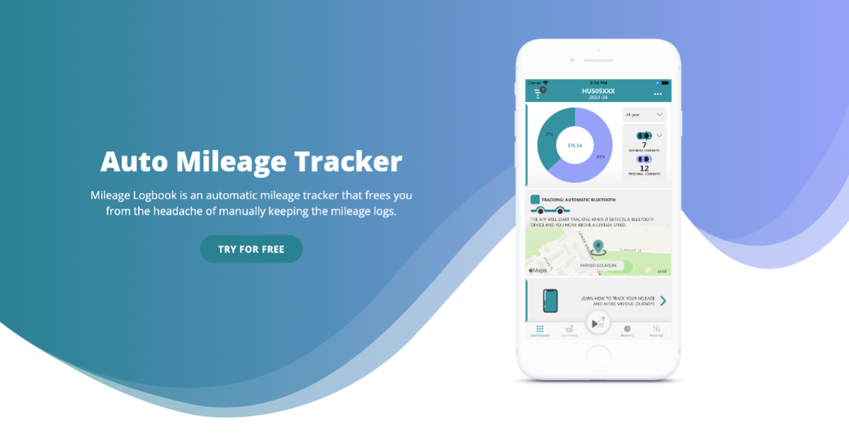 Mileage Logbook: Fully Automatic Mileage Tracker